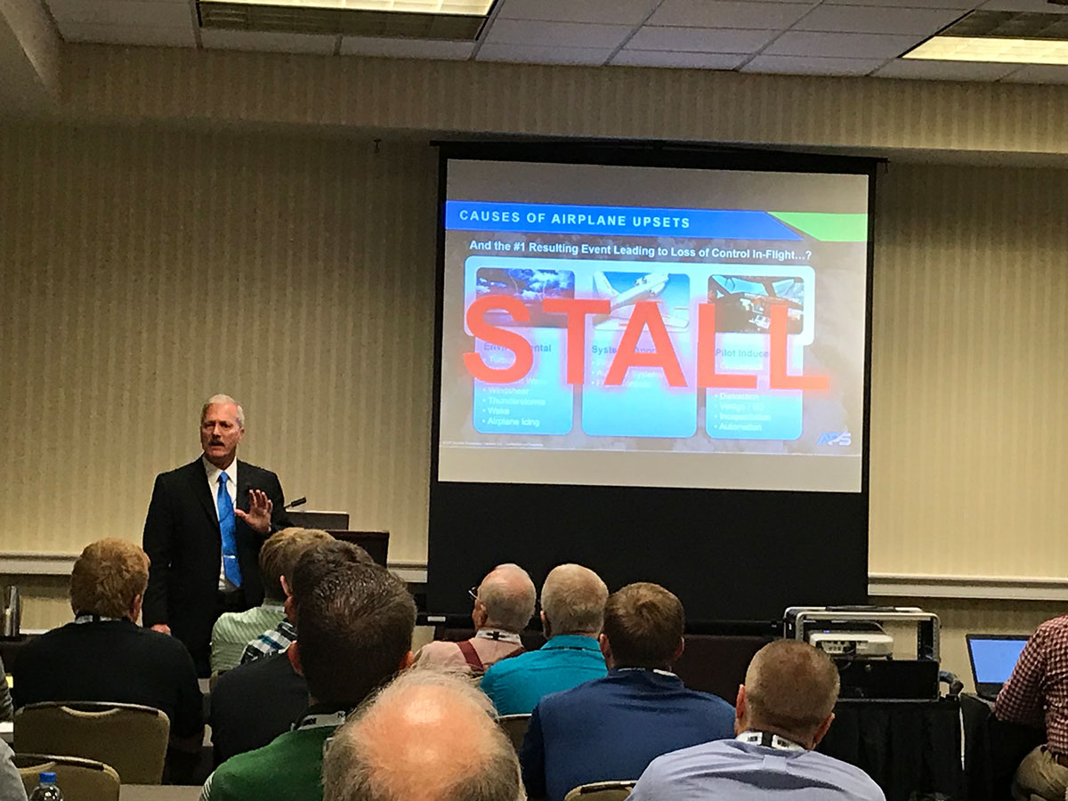 Excellence in Upset Recovery Training at the 2018 Bombardier Safety ...